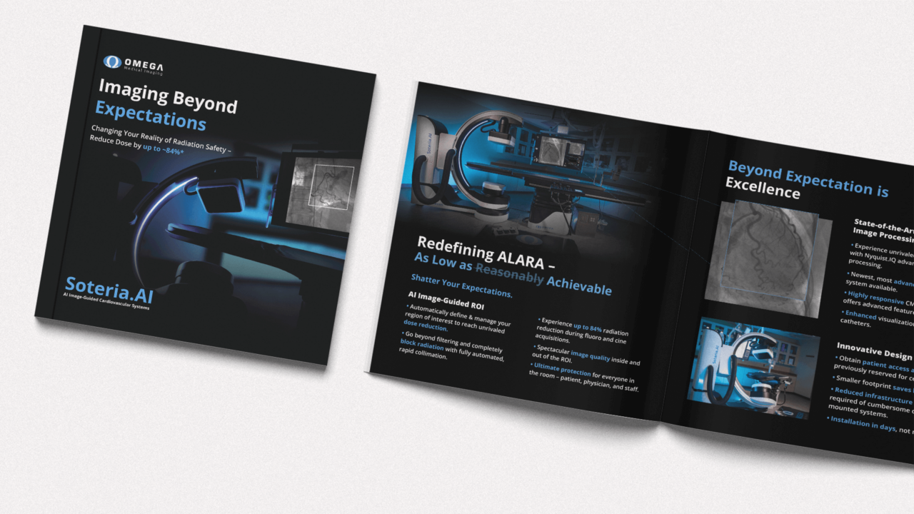 Omega Medical Imaging Brochure - UNiO Branding
